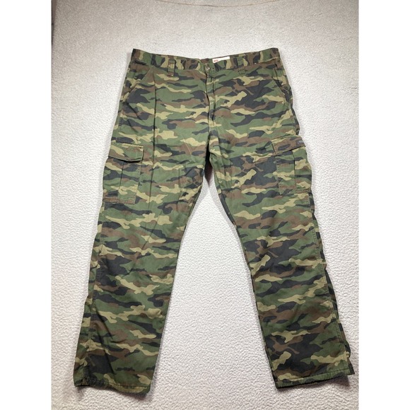 Wrangler | Pants | Wrangler Cargo Fleece Lined Pants Mens 4x32 40x3 ...